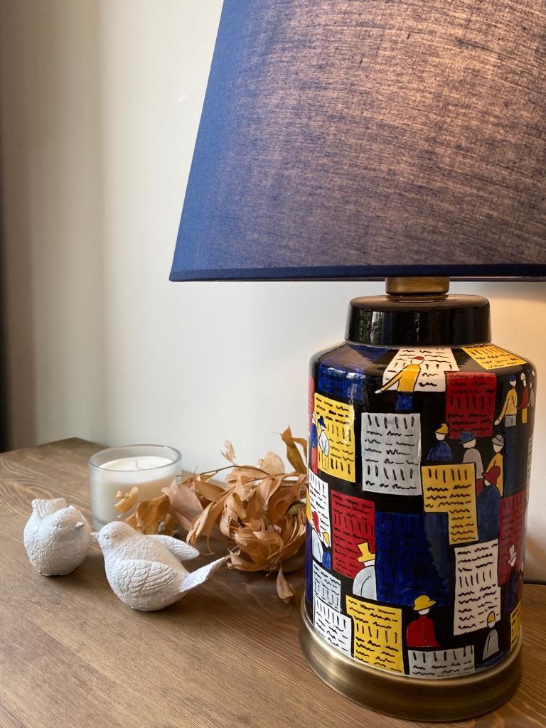 GRAFFITI Abajur - mutlumikrop.com