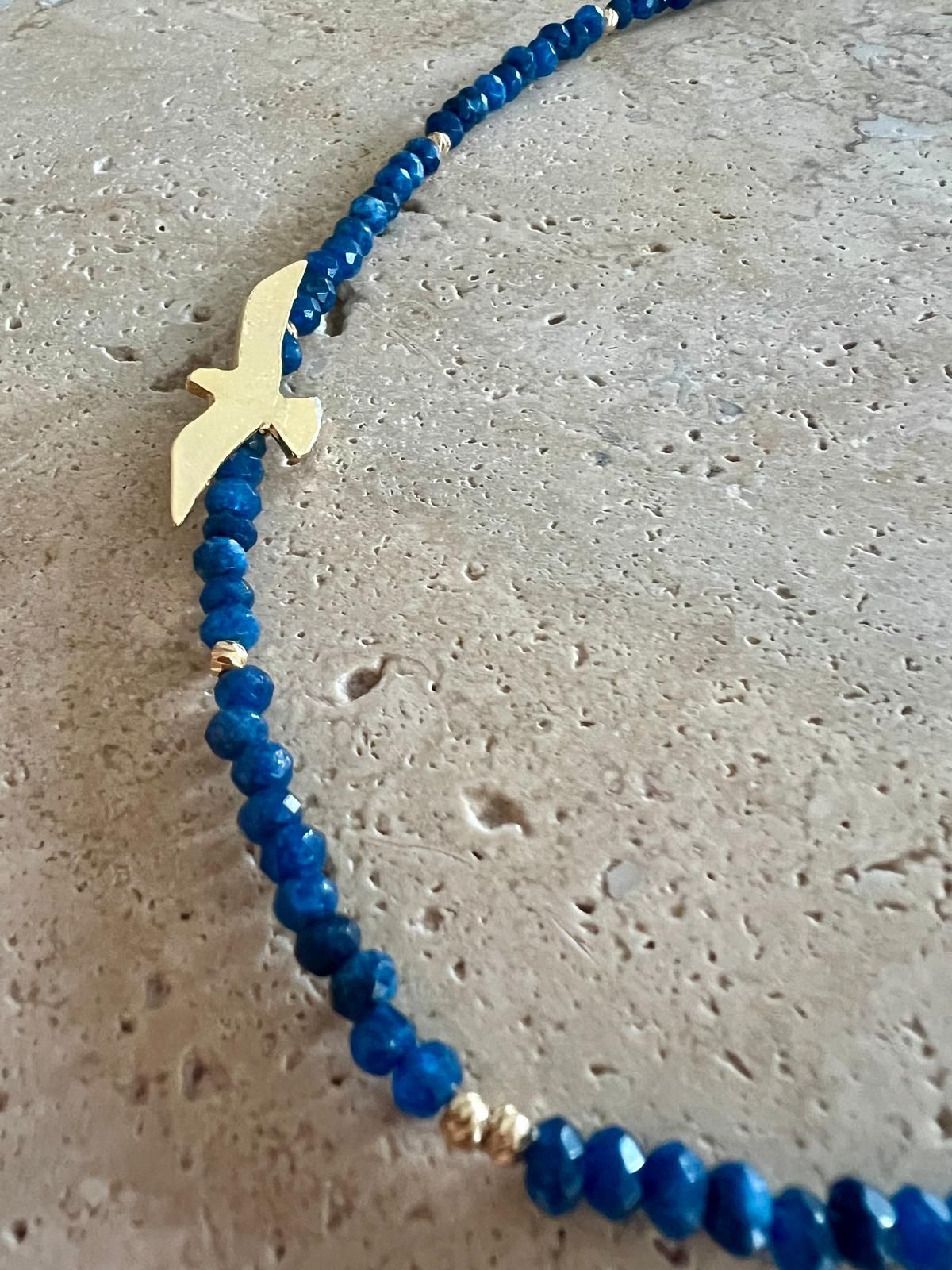 Faset Lapis Kolye - mutlumikrop.com