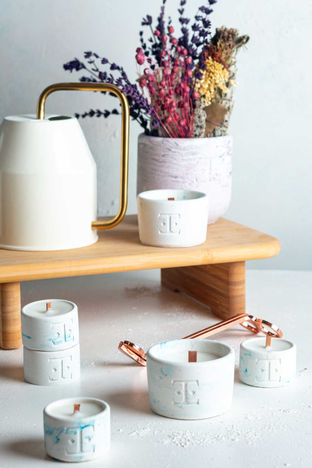 Ocean Wave Mini 4lü Kokulu Mum Seti - mutlumikrop.com