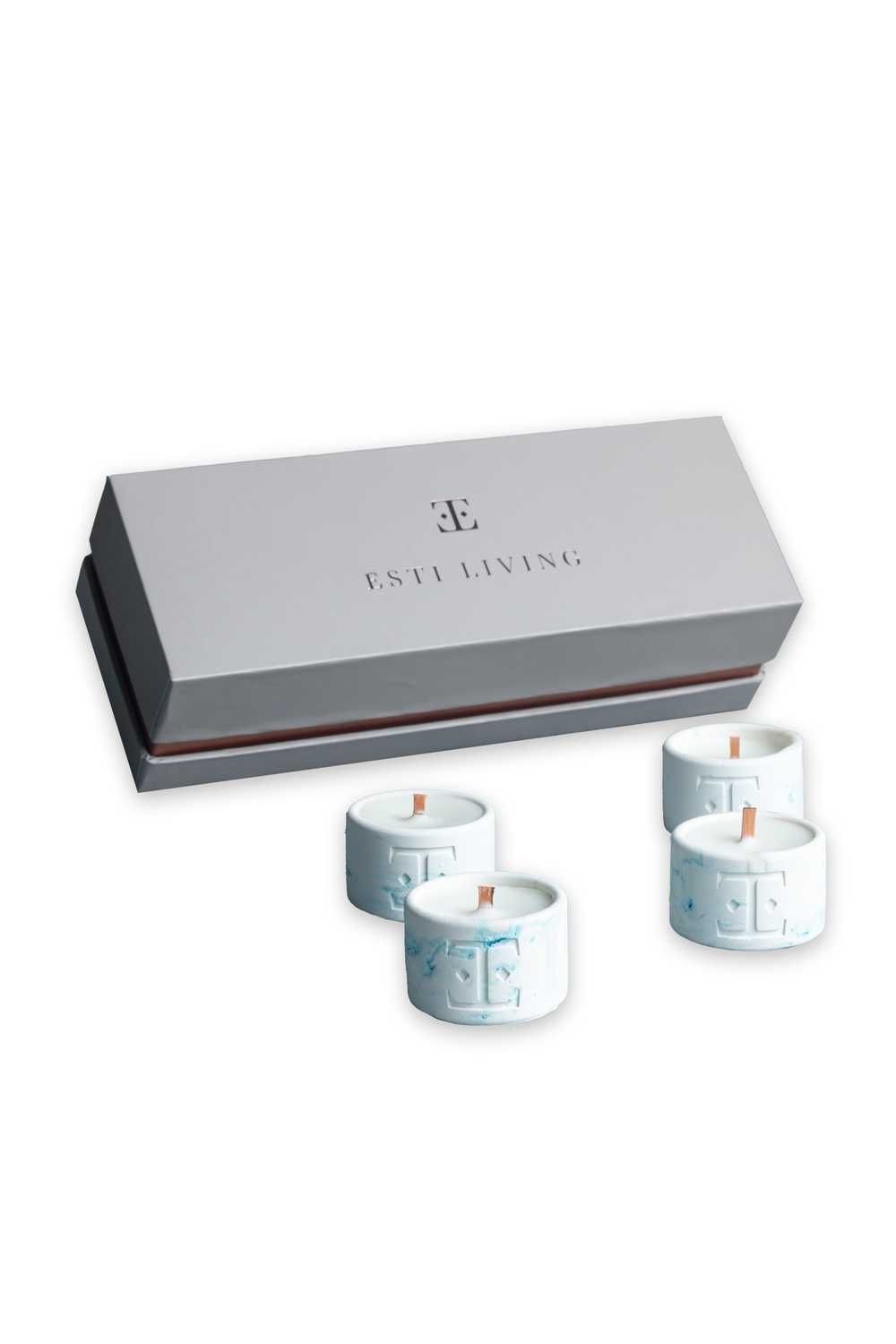 Ocean Wave Mini 4lü Kokulu Mum Seti - mutlumikrop.com