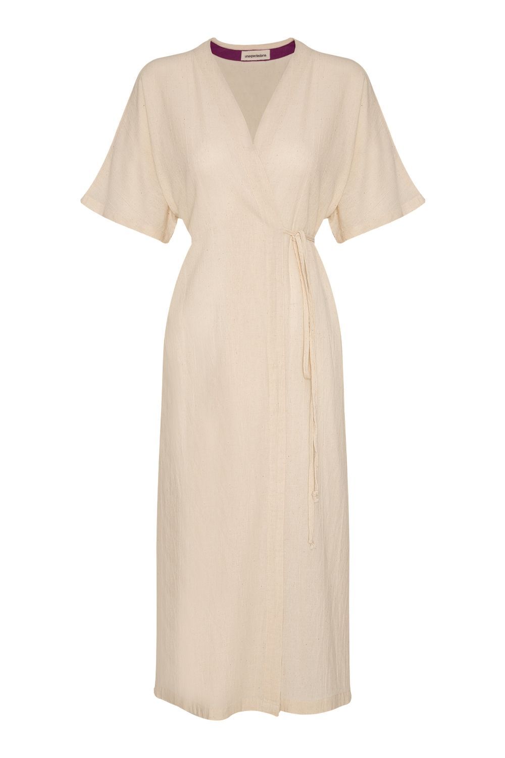 Realistic Kimono - Plain Beige - mutlumikrop.com