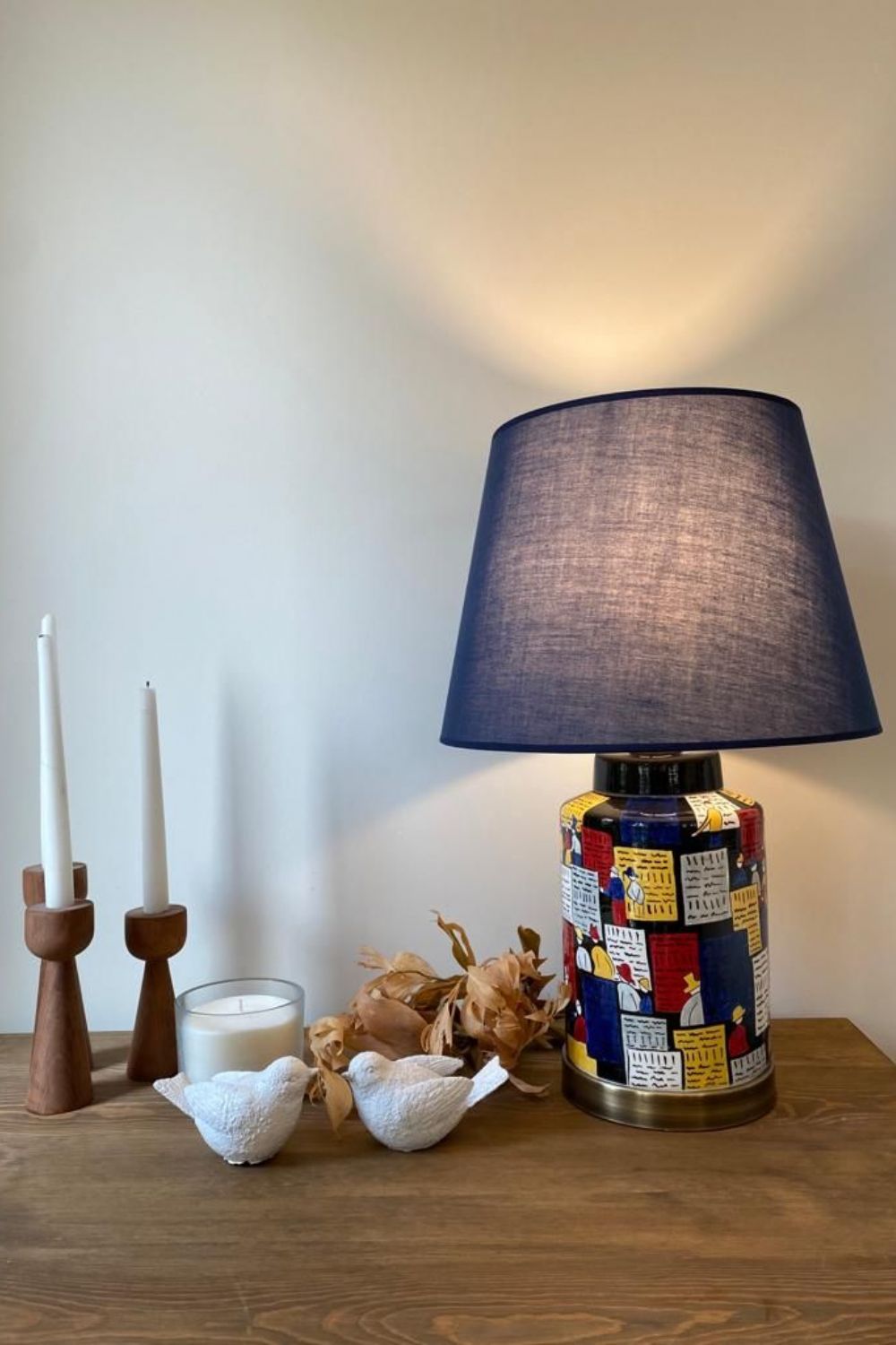 GRAFFITI Abajur - mutlumikrop.com