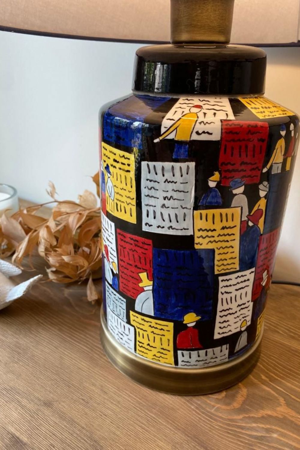 GRAFFITI Abajur - mutlumikrop.com