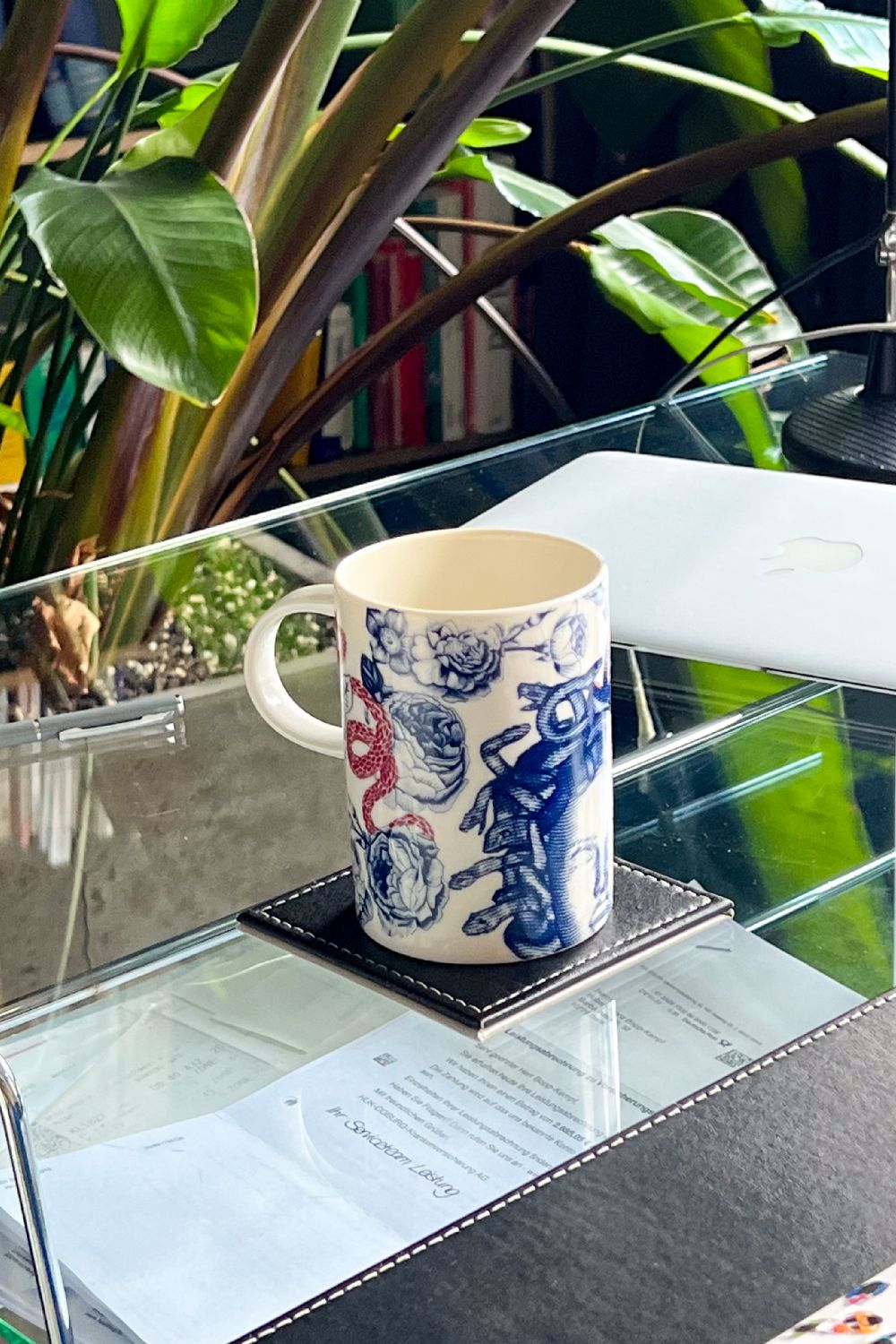 Porselen Kupa Rose of Medusa Hediye Kutulu - mutlumikrop.com