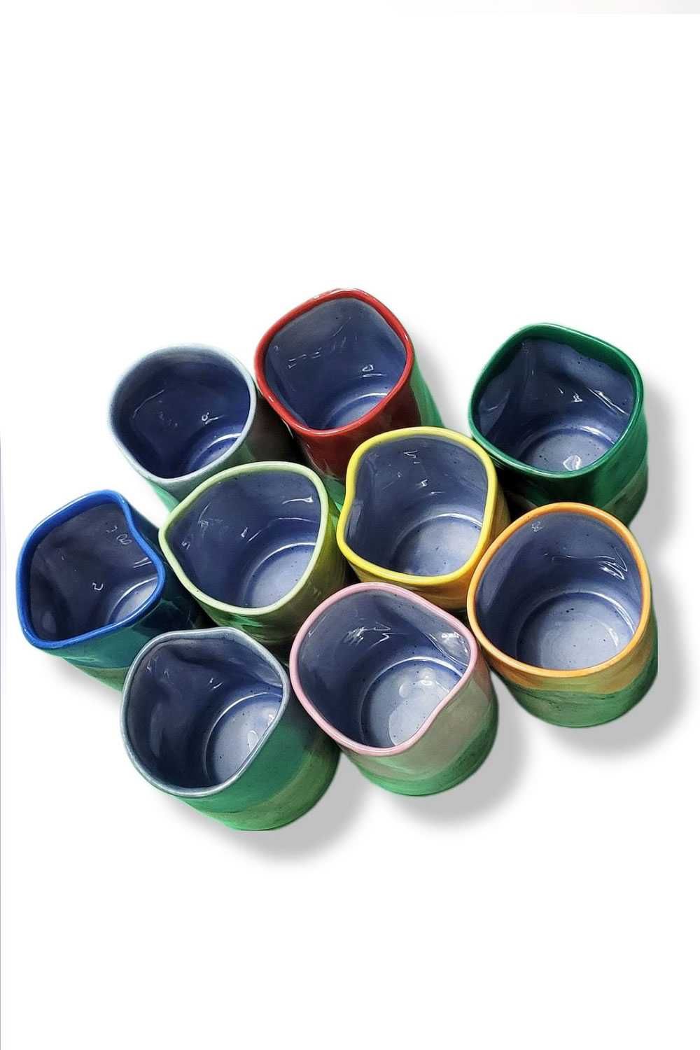 Amorf Seramik Bardak - mutlumikrop.com