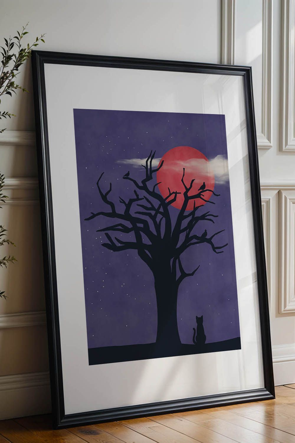 Starry Night Poster - mutlumikrop.com