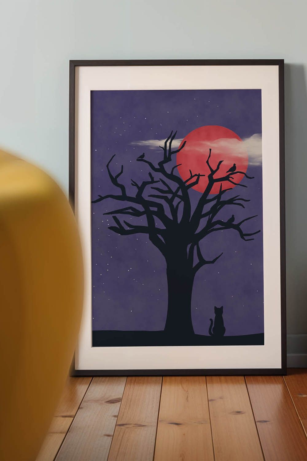 Starry Night Poster - mutlumikrop.com